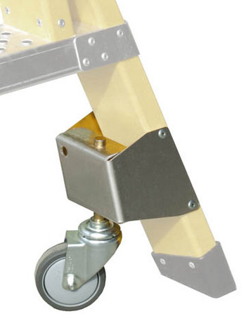Spring Loaded Castors for Branach 450 mm Step Platform - Ladder ...